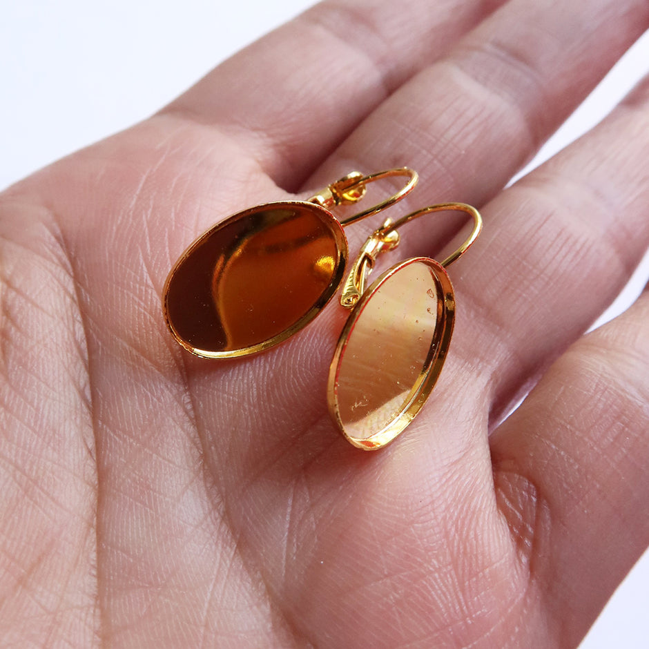 Cabochon Earring Base | ClartStudios