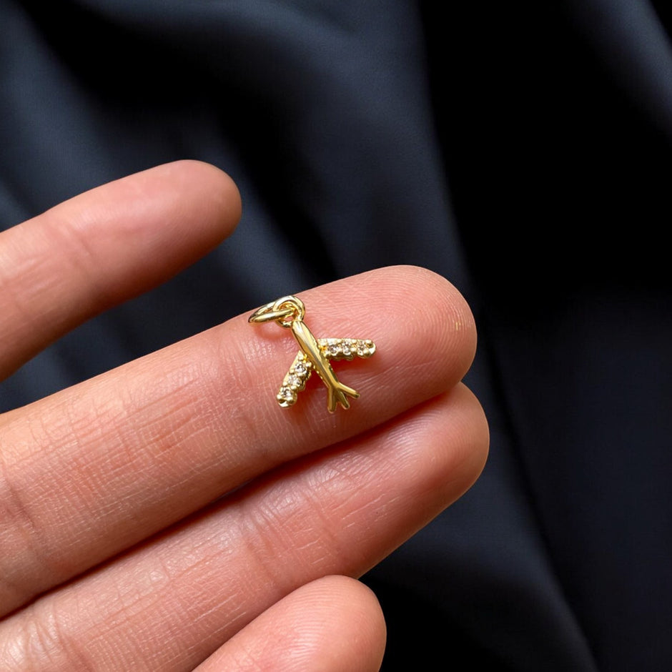 18K Gold Plated Zircon Pendants